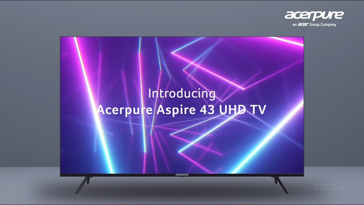 Acerpure Aspire 43-Inch UHD TV: Vivid Colours, Immersive Experience ...
