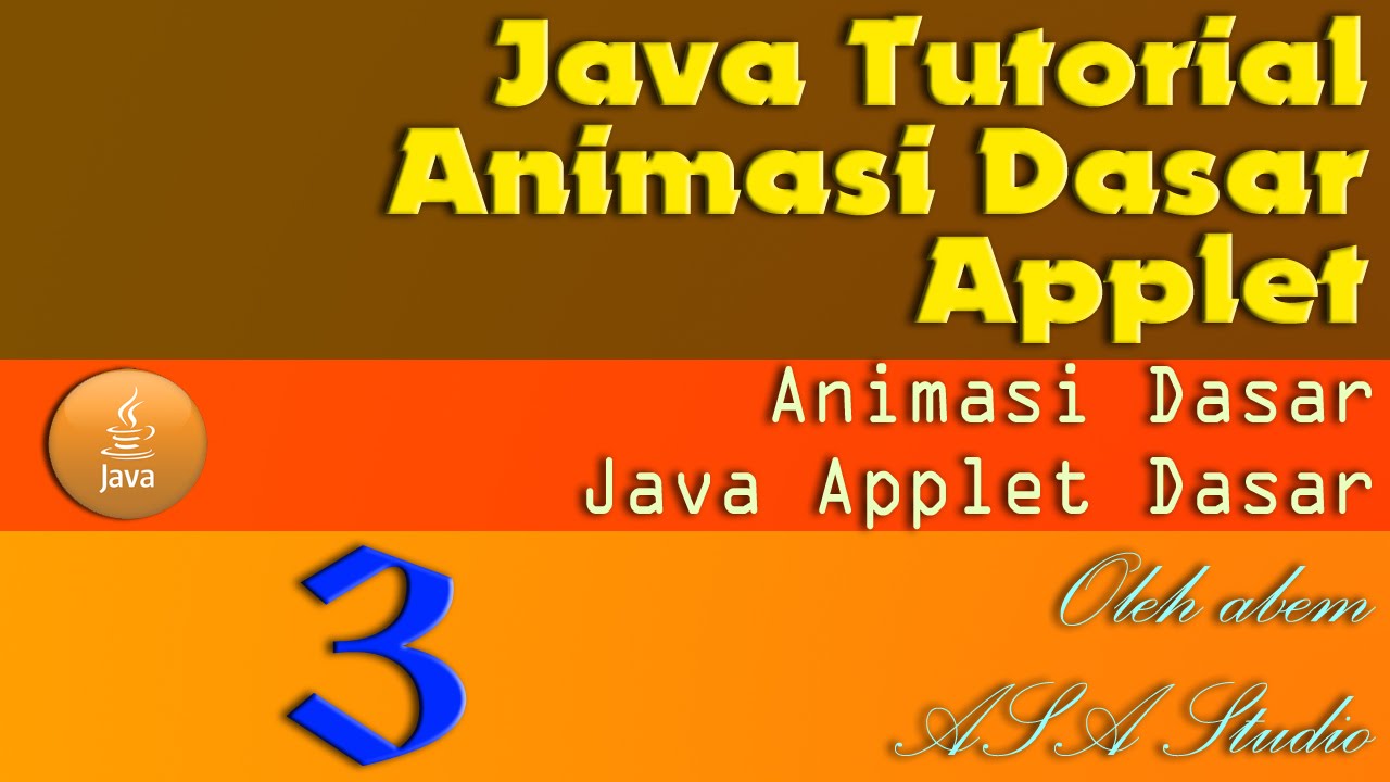 Java Tutorial Animasi Dasar Applet [03] Animasi dan Double Buffer - YouTube