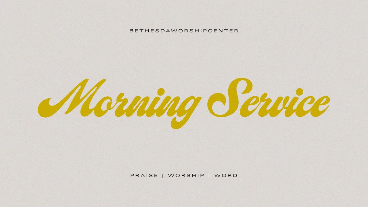 Morining Service | 31-12-2023 | Bethesda Worship Center | Ps. John ...