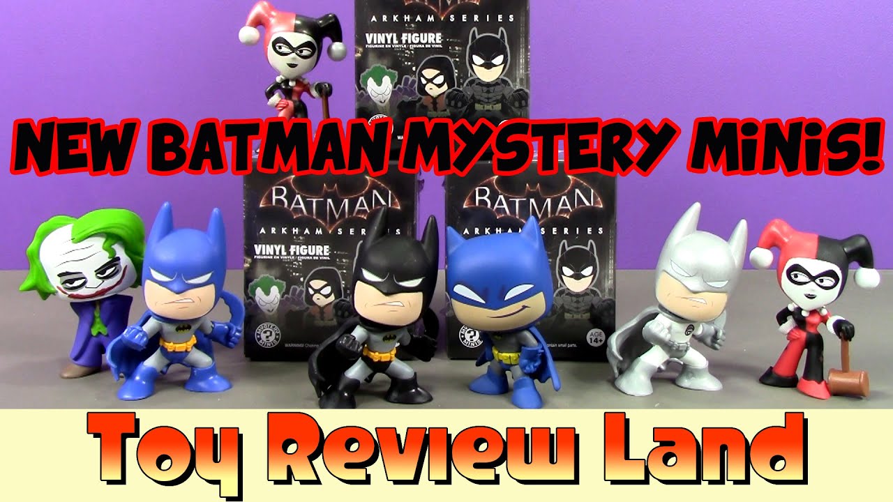 Batman Arkham Series Mystery Minis Episode 1, These New Funko Batman ...