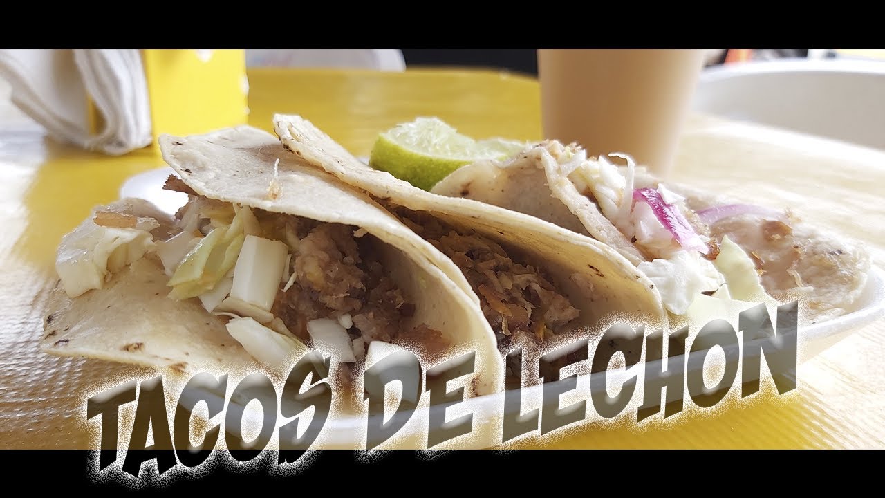 TACOS DE LECHÓN DE CHENCHO CACHETE - YouTube