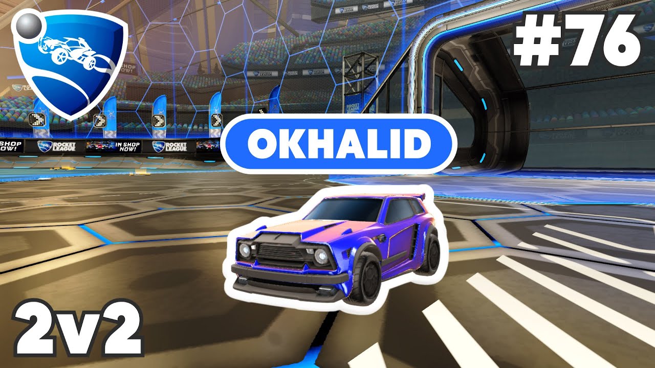 oKhaliD Ranked 2v2 PRO Replay #76 - Rocket League Replays - YouTube