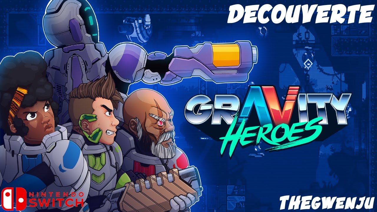 Découverte indé de Gravity heroes sur Switch - YouTube