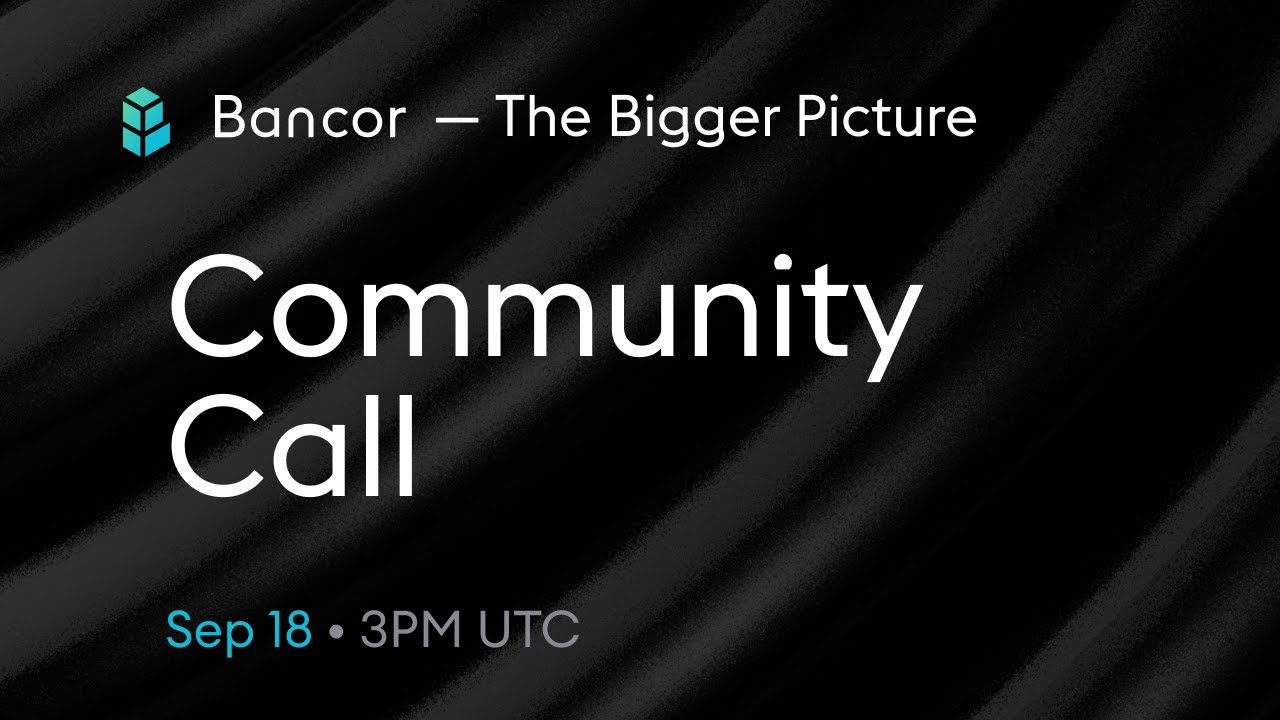 'The Bigger Picture' Community Call - YouTube