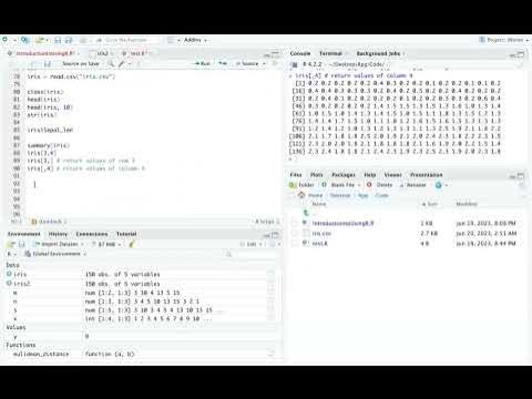 Stats4RPgs (2023) - Introduction to R Part II - YouTube
