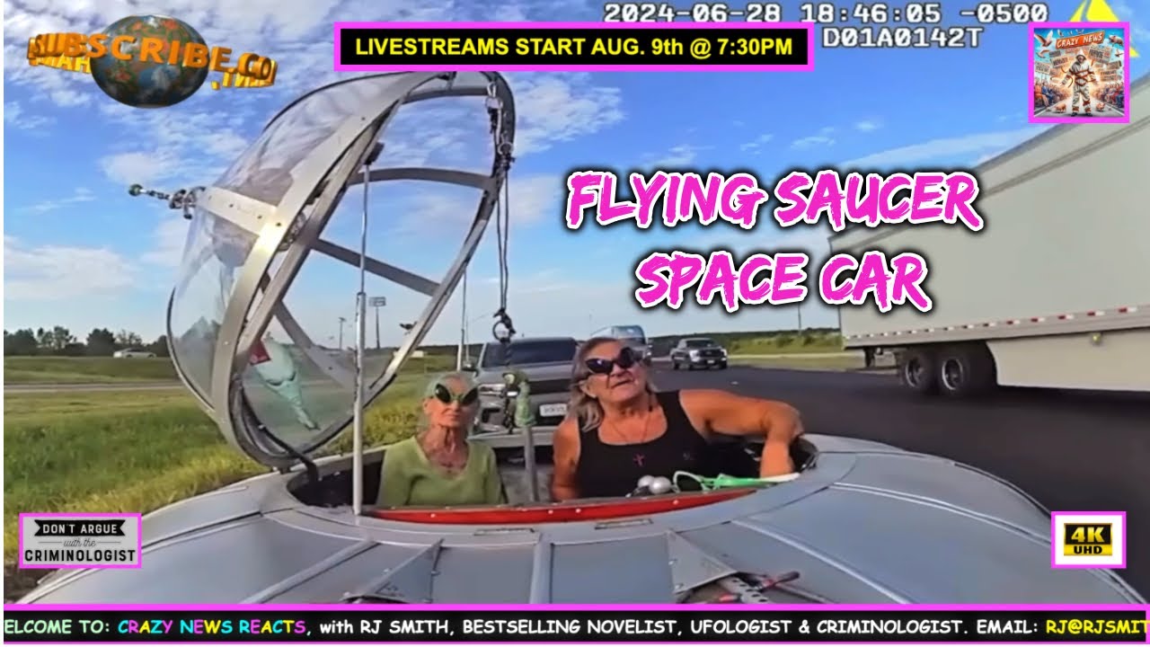 The Flying Saucer Car - YouTube
