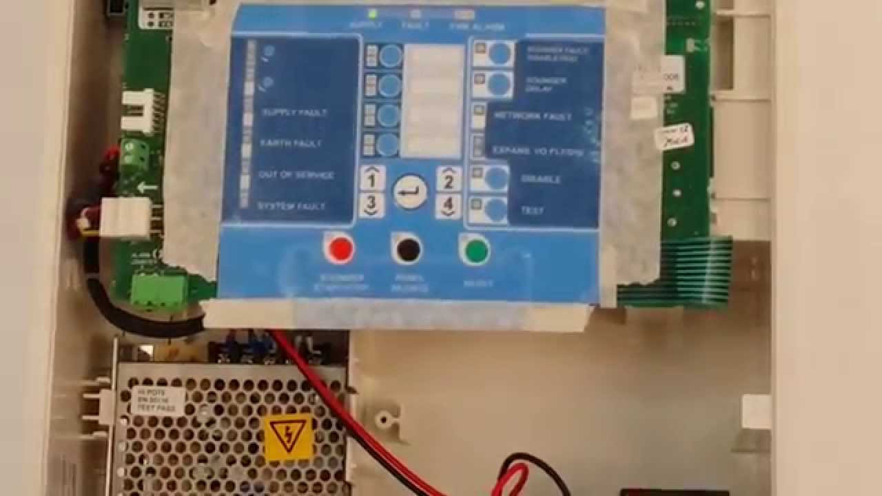 Ziton ZP2 Fire Alarm Panel - YouTube