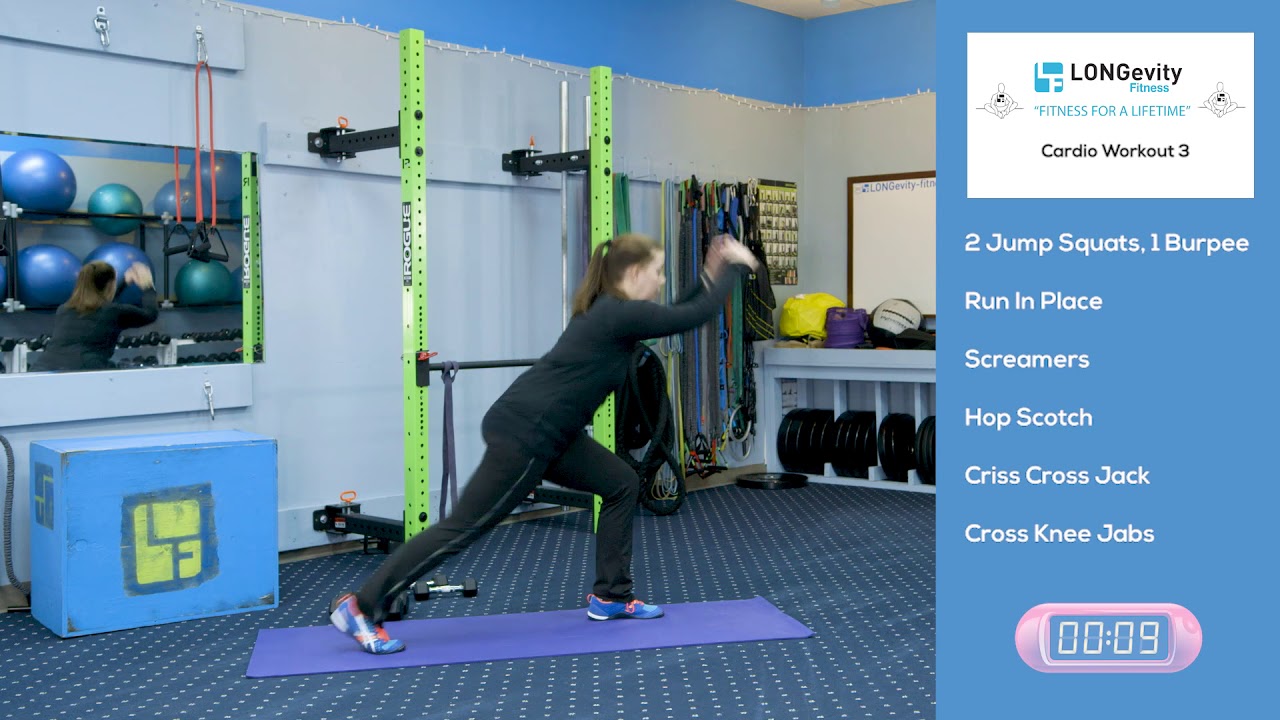 8 Week Program-Cardio Workout 3 - YouTube
