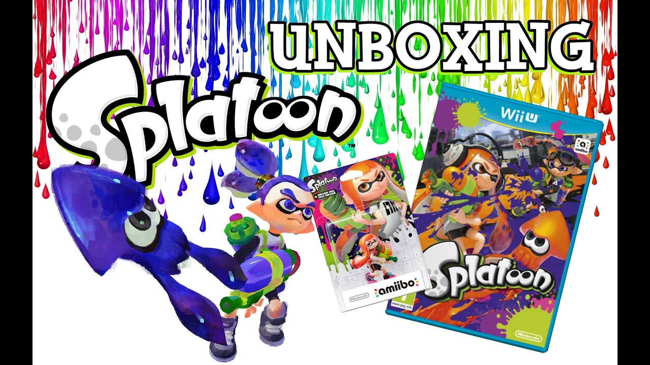 Splatoon + Amiibo Inkling Chica - UNBOXING - YouTube