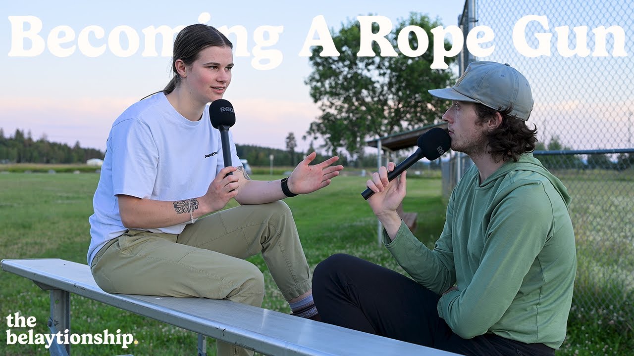 Becoming A Rope Gun - A New Climbers Perspective - YouTube