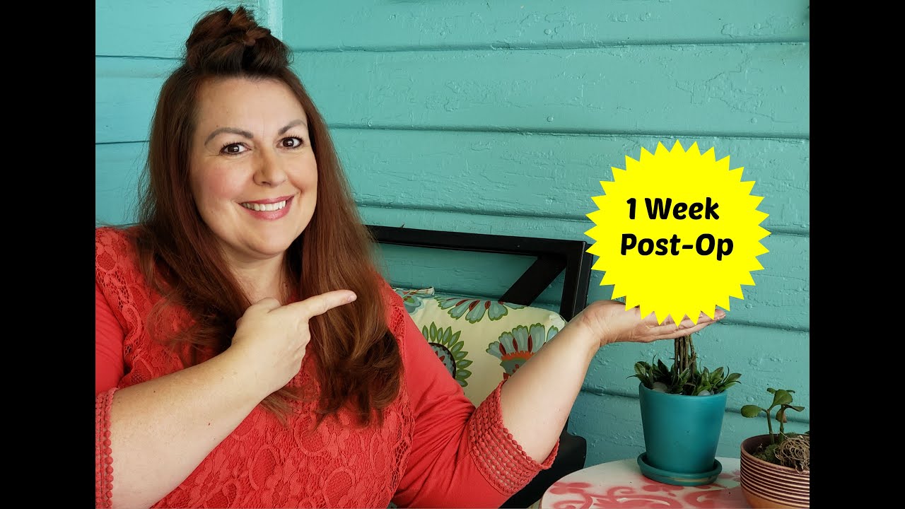 1 week Post-op! - YouTube