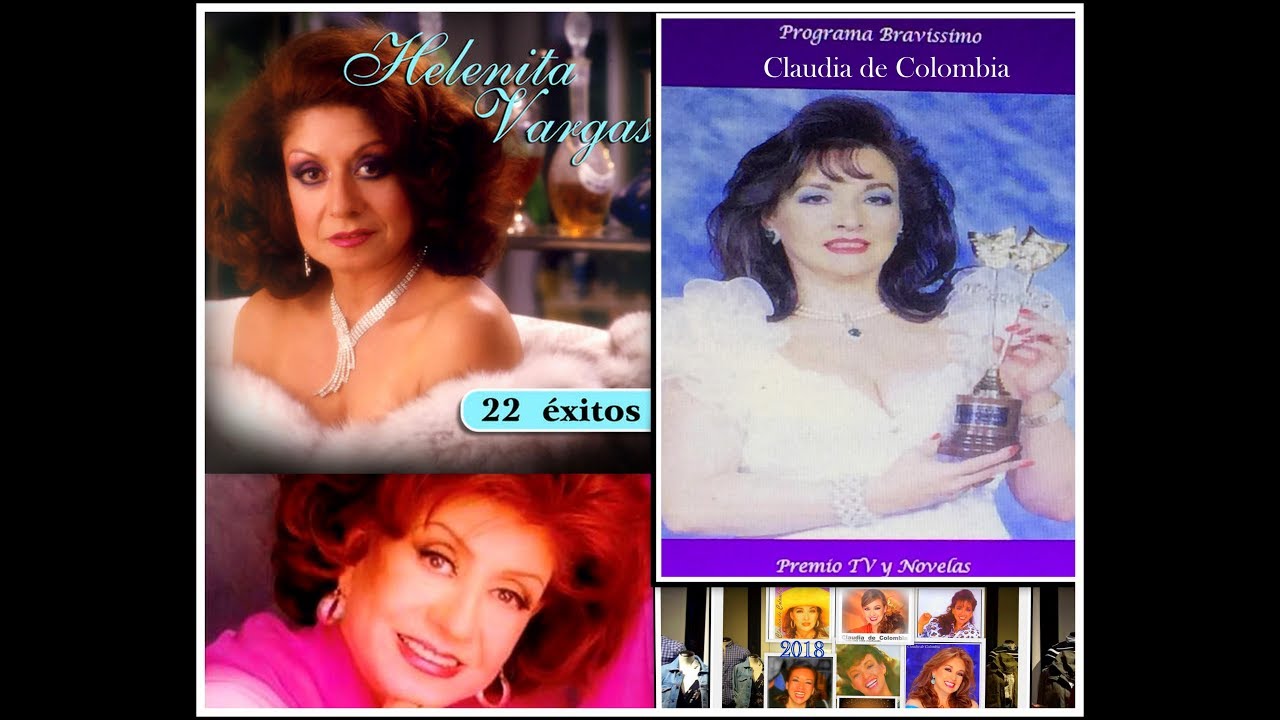 Helenita Vargas & Claudia de Colombia-Luz de Luna - YouTube