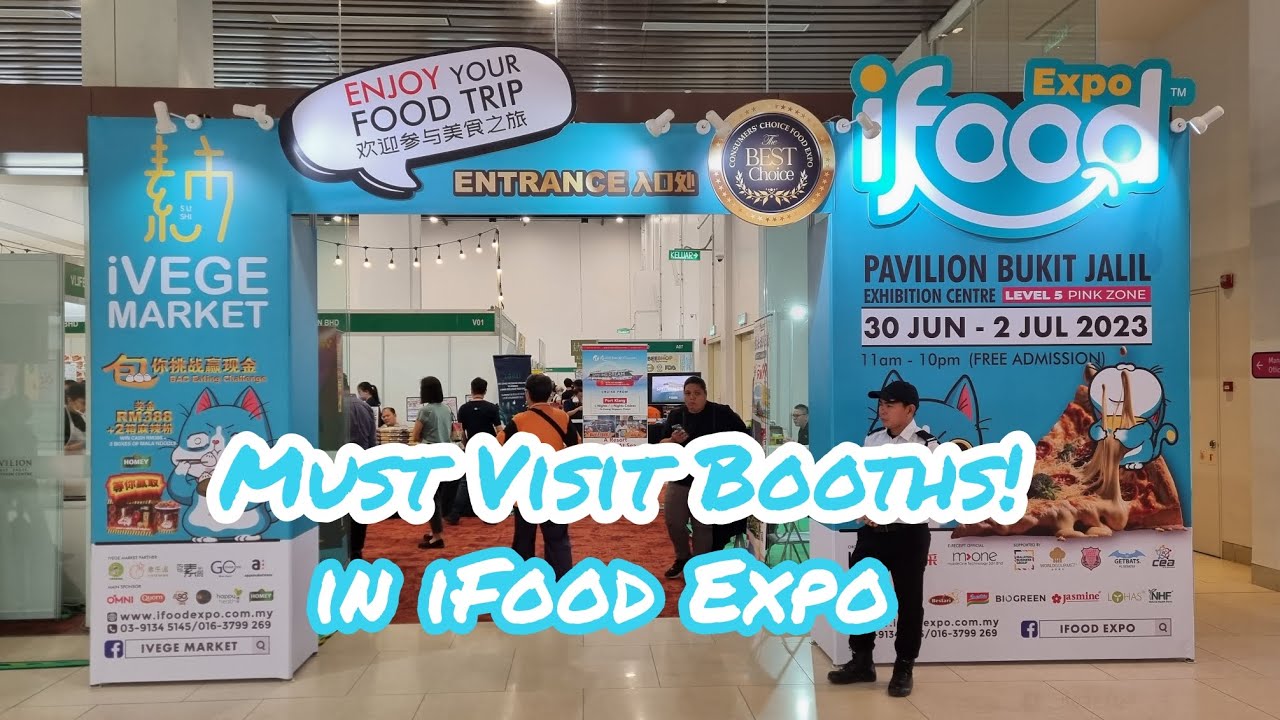 Must Visit Booth at iFood Expo this Weekend - YouTube