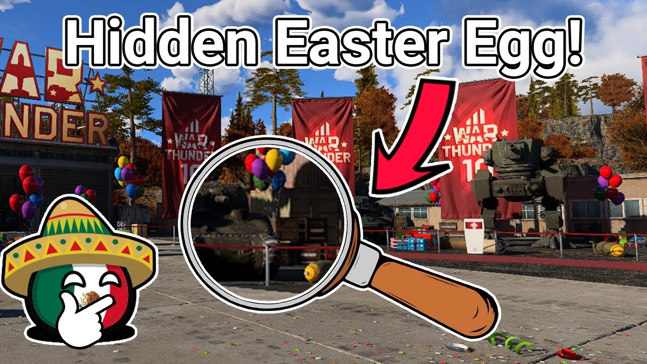 10th Anniversary Hanger Easter Egg! | War Thunder - YouTube