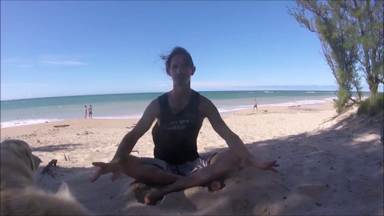 Neck Release Pose & Shoulder Shrugs - Learn these Forrest Yoga Poses ...
