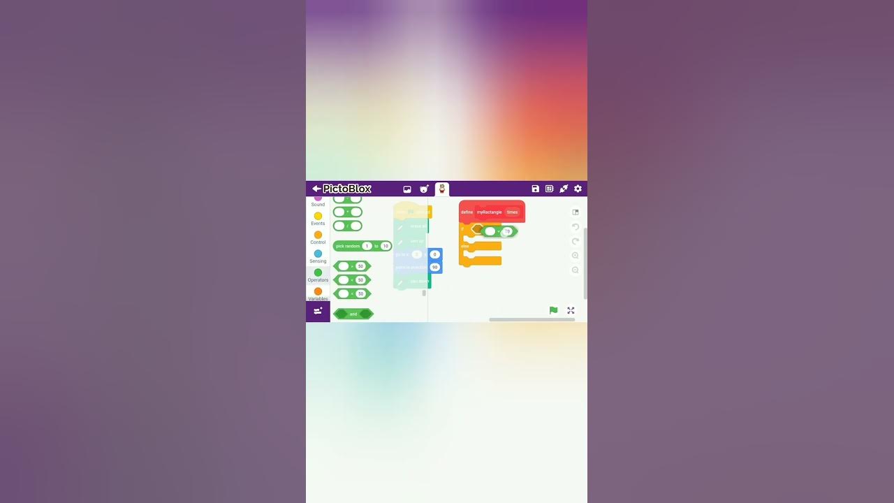 how to draw rectangle in Pictoblox - YouTube