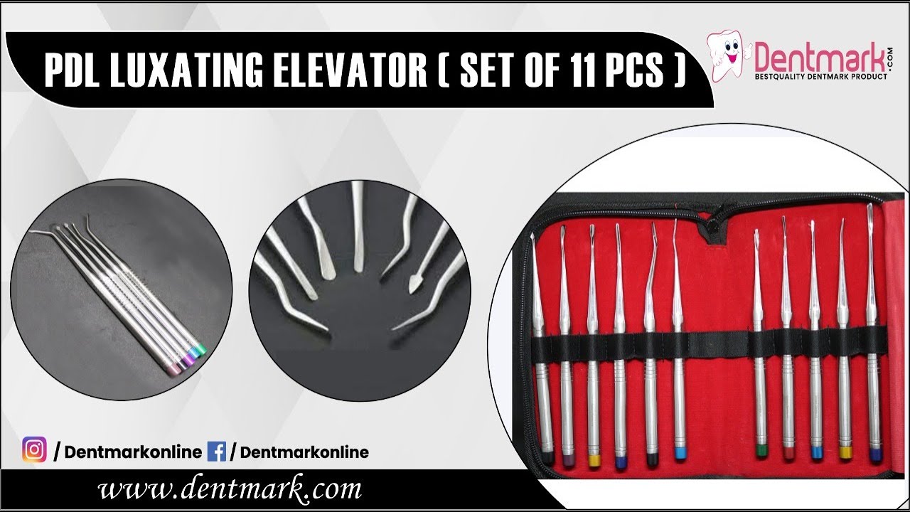 PDL LUXATING ELEVATOR ( SET OF 11 PCS ) - YouTube