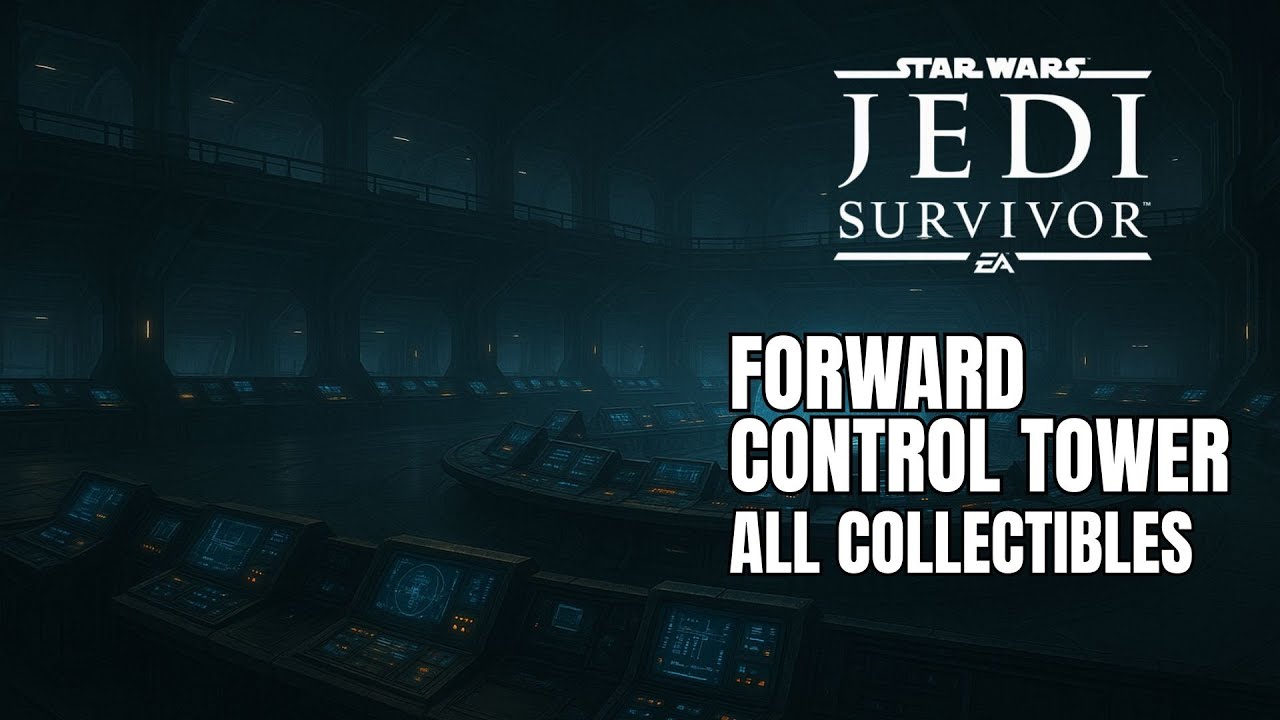 Forward Control Tower: All Collectibles - Star Wars Jedi Survivor - YouTube