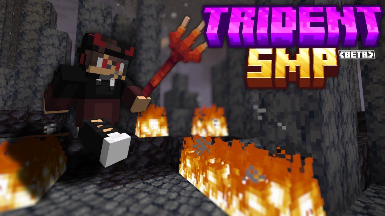 Je teste le Trident SMP en avant première sur Minecraft - YouTube