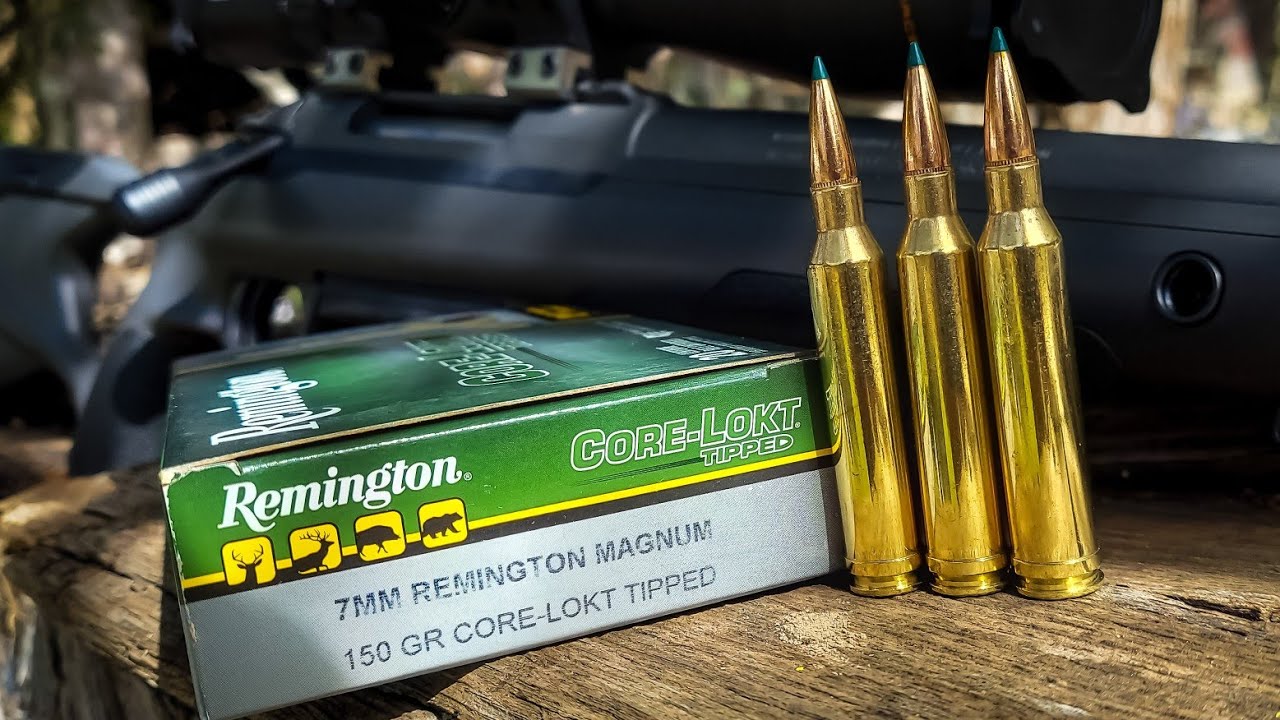Remington Core-Lokt Tipped 7MM Magnum [Incredible Groups] 100 YD Groups ...