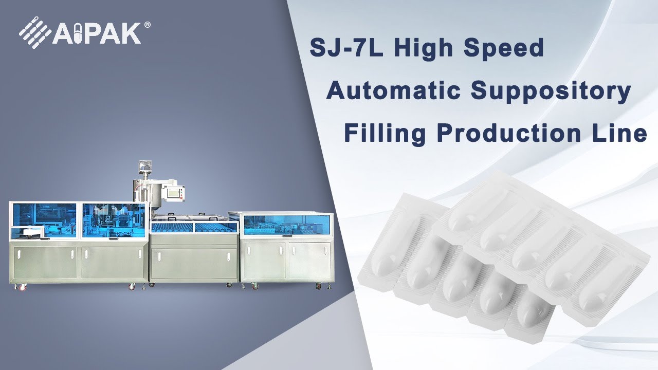 See How High Speed Suppository Filling Machine(Linear Type) works - YouTube