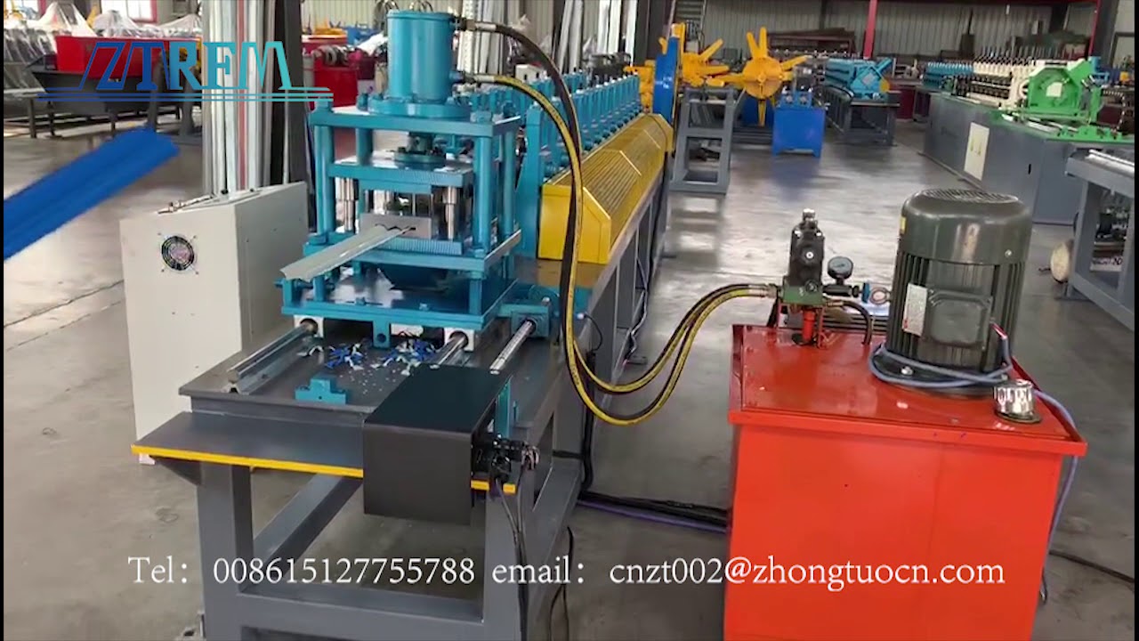 Residential Aluminum Fences or metal fence rolling forming machine ...