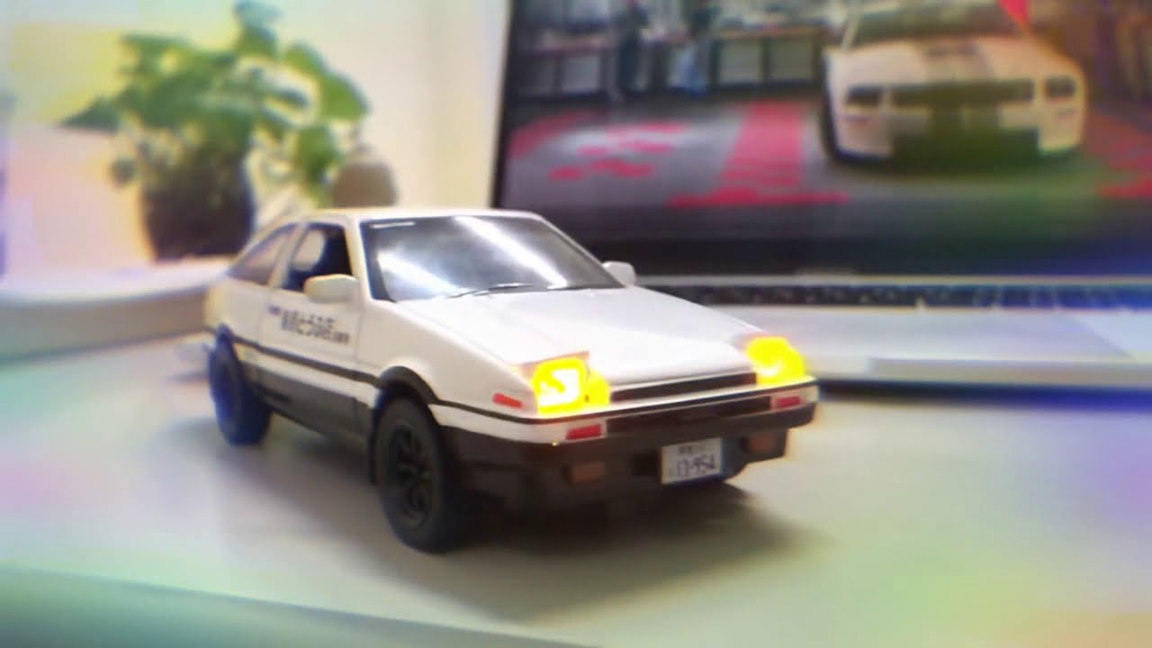 Initial D DieCast Car - YouTube