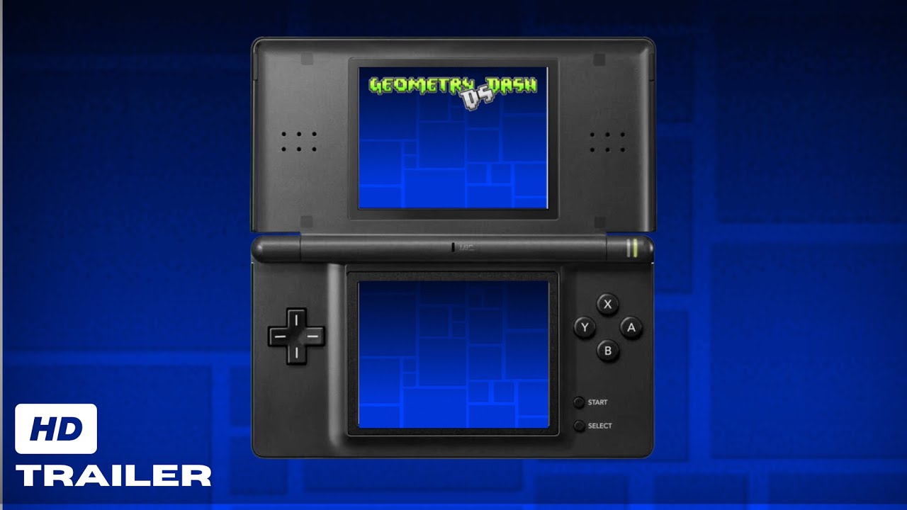 (Geometry Dash DS) Now compatible with DS - YouTube