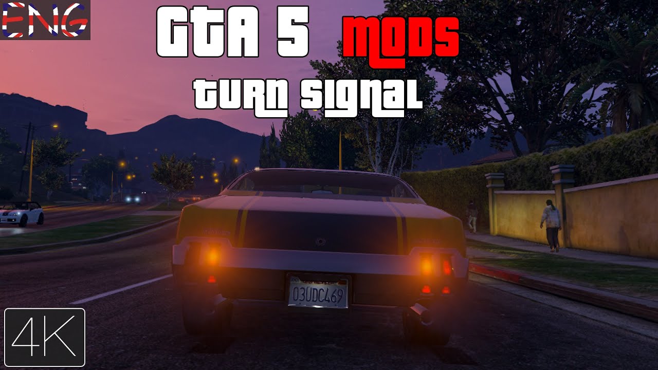 GTA 5 Mod - Turn Signal Mod [ENG/4K] - YouTube