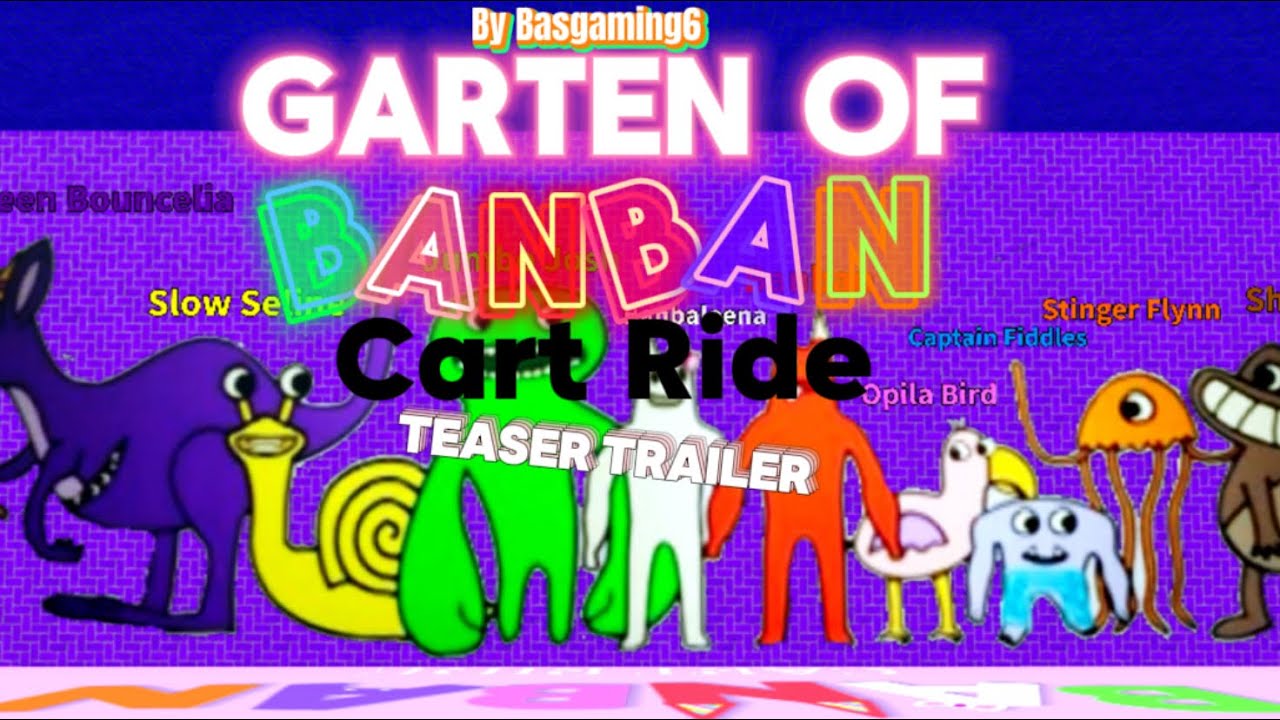 Garten of banban cart ride teaser trailer - YouTube