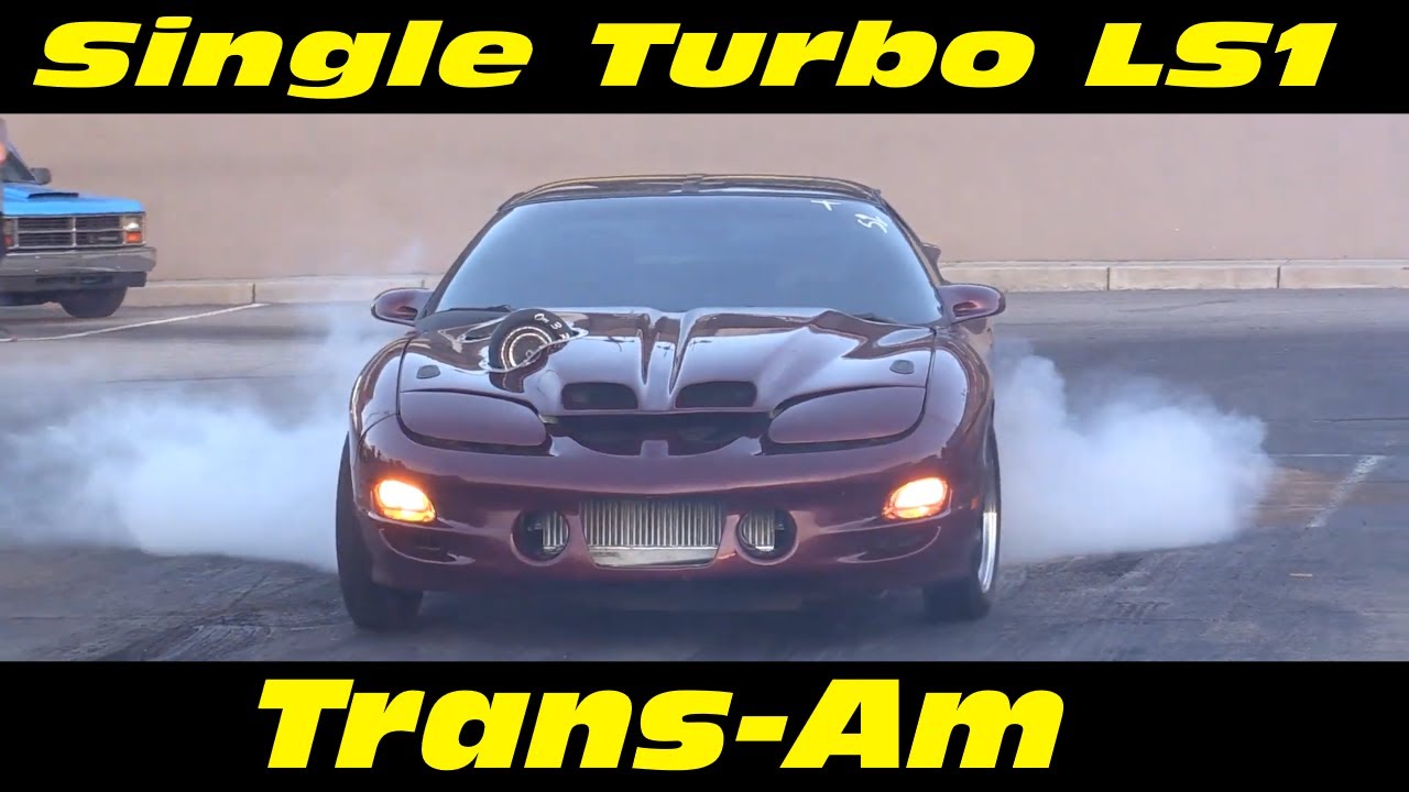 Big Single Turbo LS1 Trans Am | Wednesday Night Drag Racing - YouTube