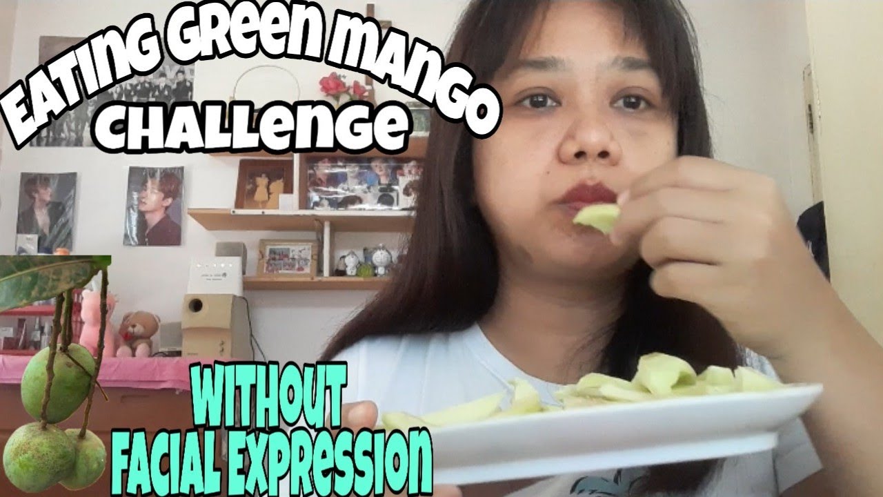 Eating Green Mangoes For Five Minutes Without Reaction Challenge - YouTube