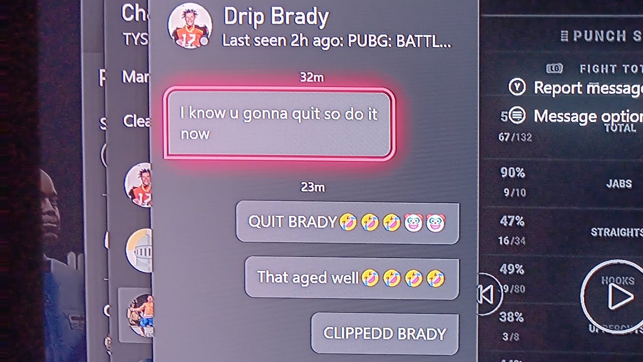 "Drip Brady" (50W-21L) TELLS ME TO QUIT MID-MATCH THEN QUITS HIMSELF 🤣 ...
