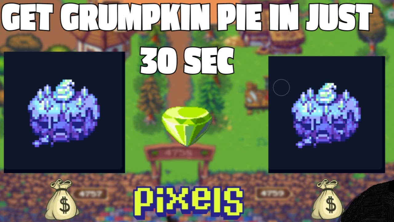 How To Get Grumpkin Pie In Pixels - YouTube