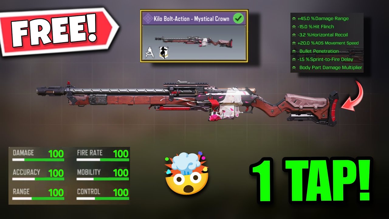This FREE Kilo Bolt Action "1 TAP" Build is INSANE! Best Gunsmith ...