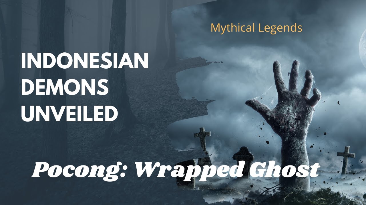 Pocong an Indonesian ghost wrapped in a burial shroud #spirits #demons ...