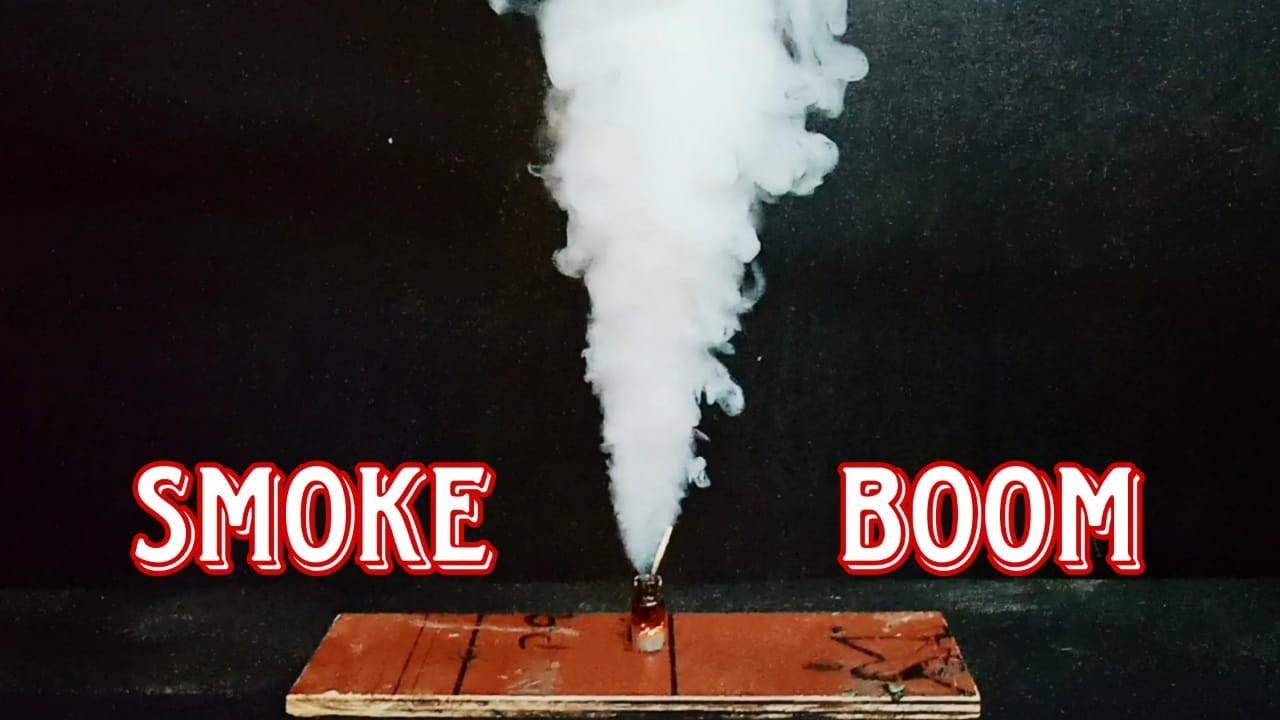 How To Make A Smoke Bomb | Easy And Simple Smoke Bomb | DIY#experiment ...