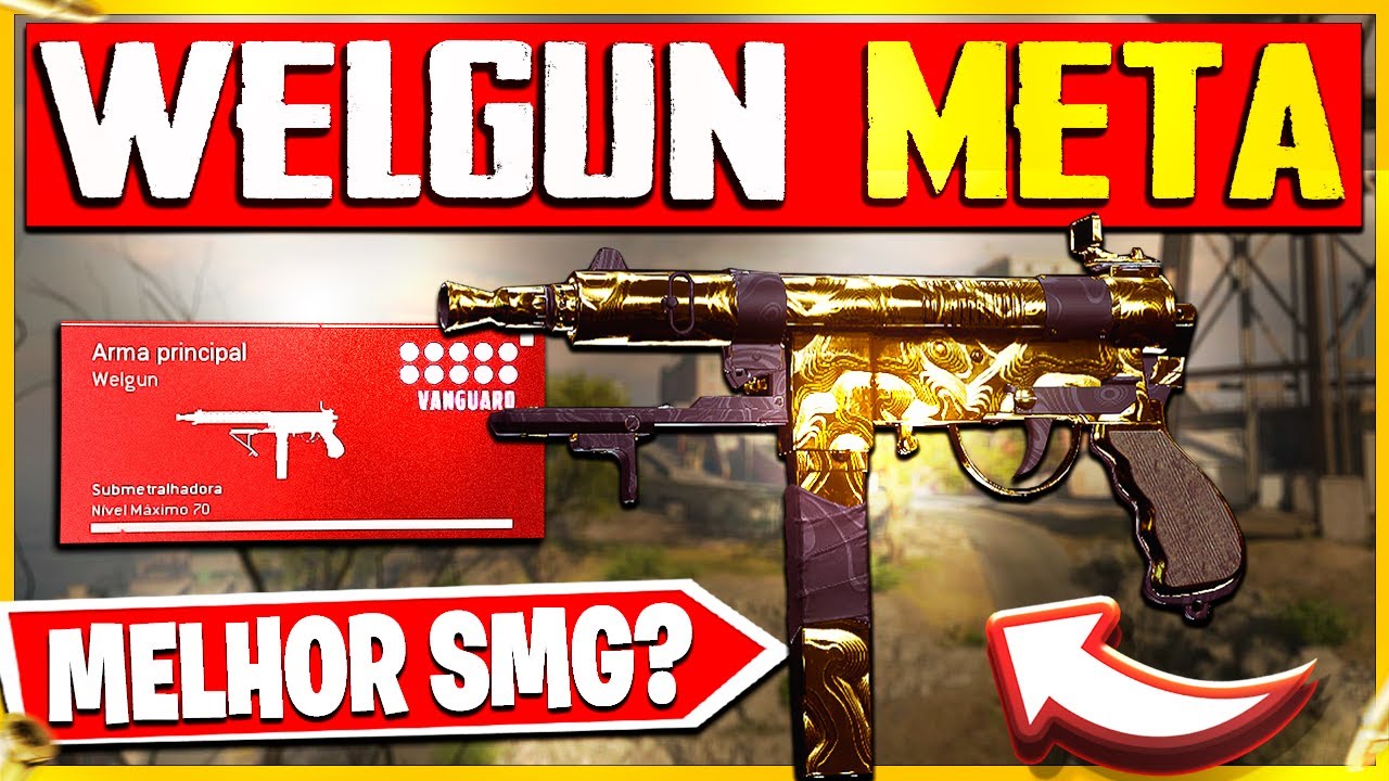 WELGUN É META! MELHOR SMG DO WARZONE? MELHOR CLASSE WELGUN WARZONE ...