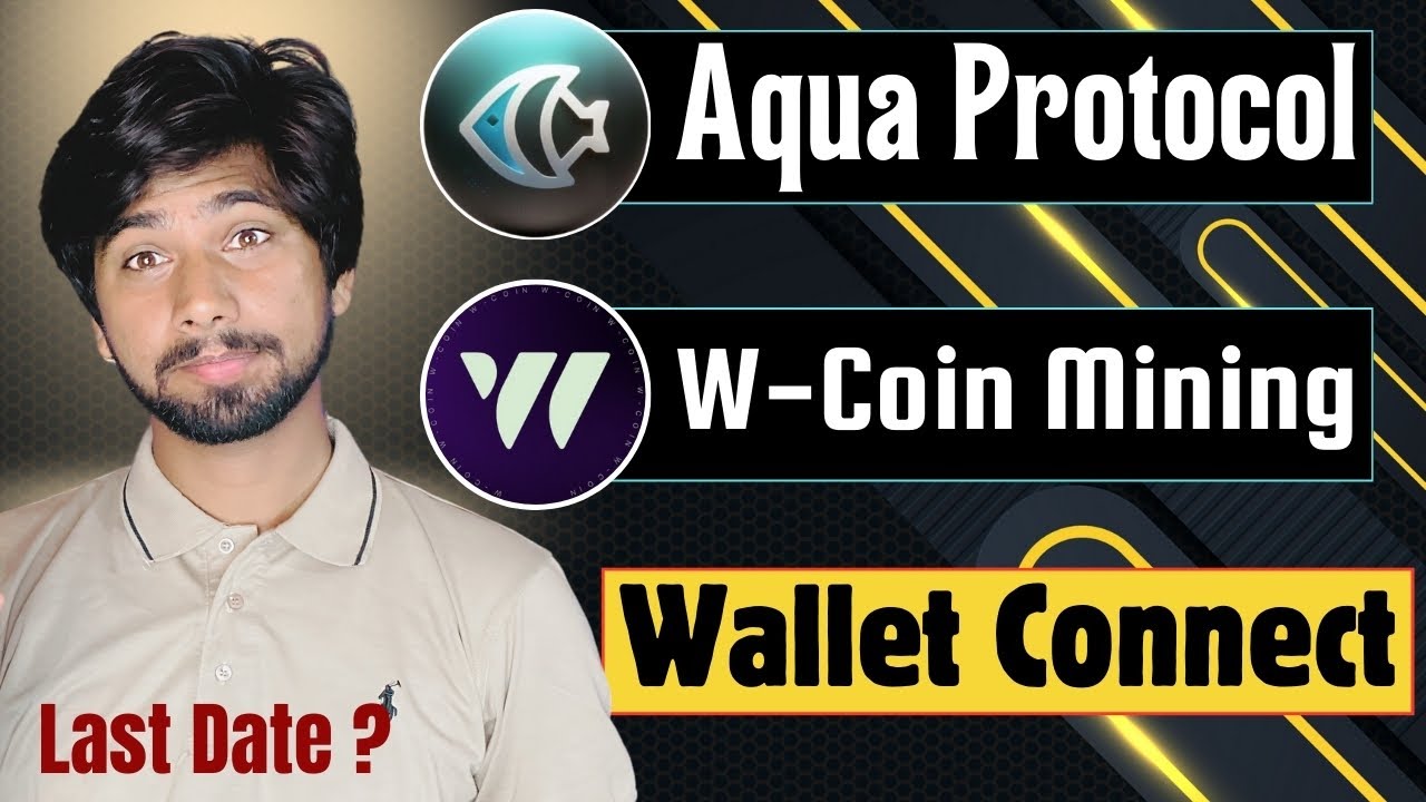 Aqua protocol Today wallet connect | WCoin new update today, aqua protocol withdrawal - YouTube