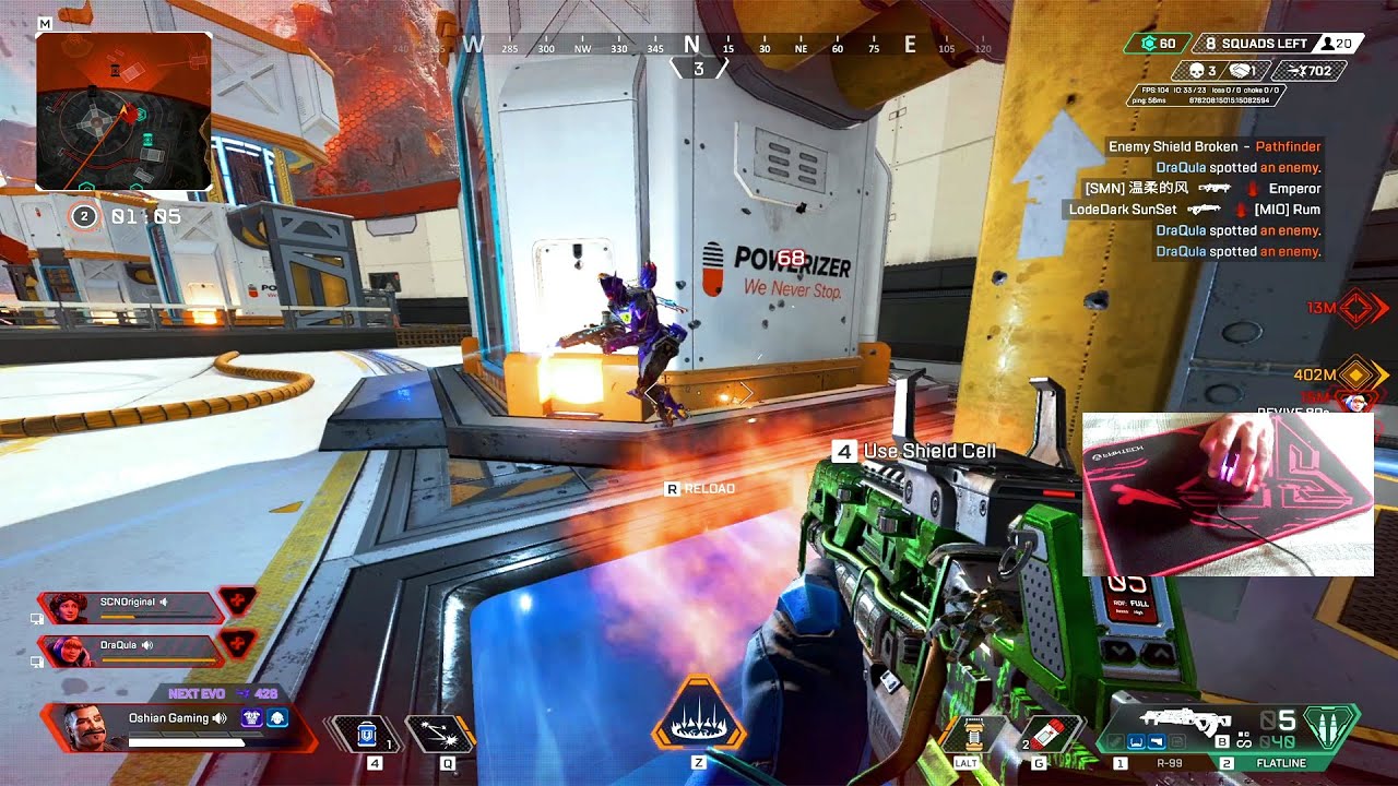 APEX Legends (Vortex) Wining Game Play + Handcam - YouTube