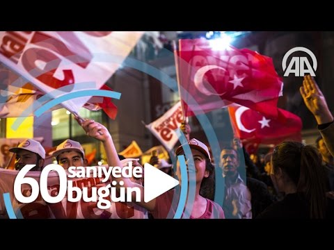 60 saniyede bugün (17 Nisan 2017)