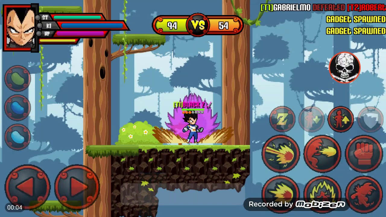 Saiyan arena (testando o vegeta) - YouTube