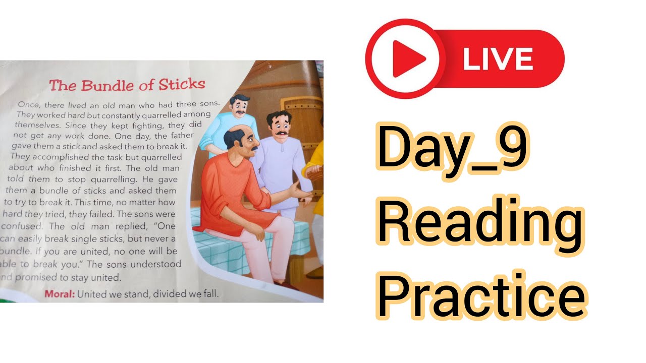 Day_9 Reading practice #live - YouTube