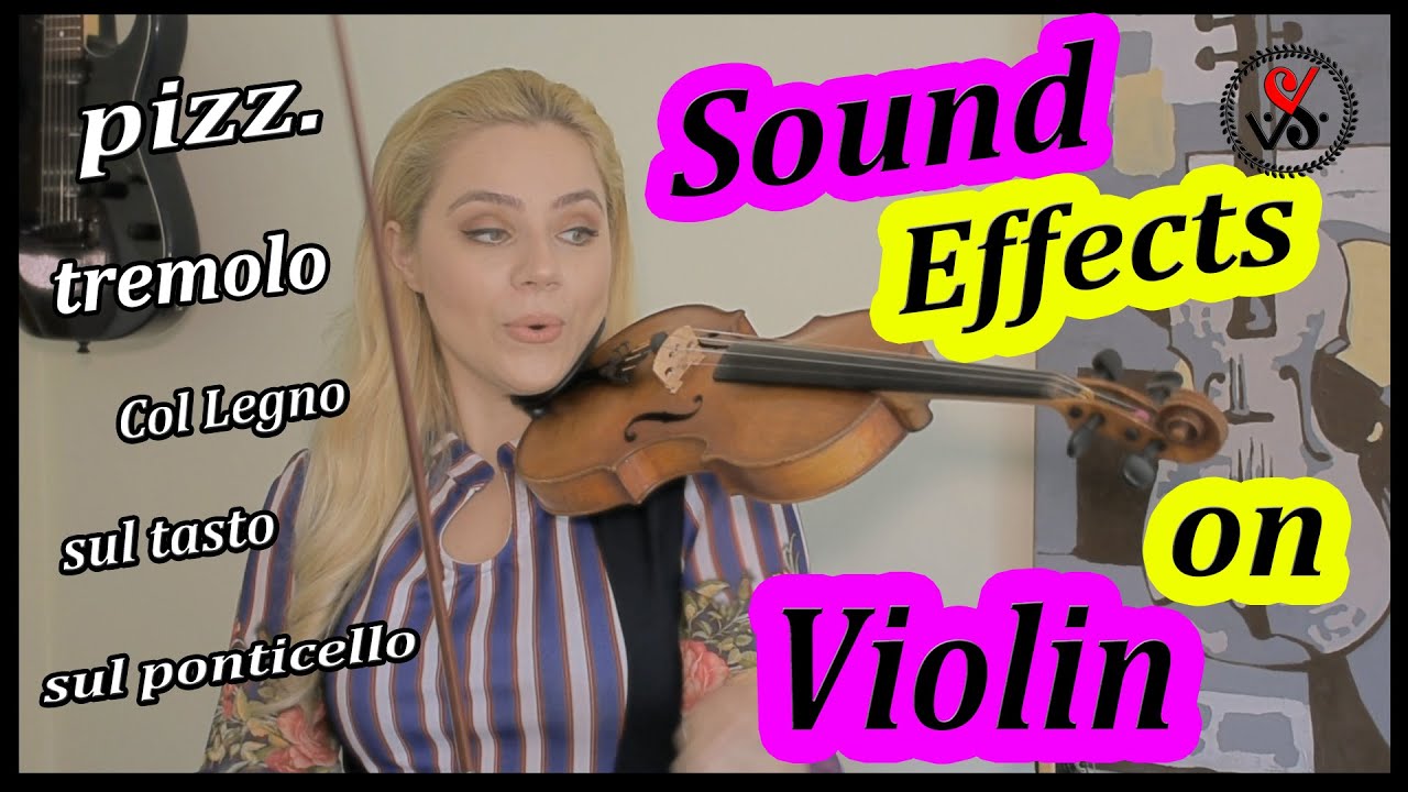 Sound Effects on Violin - YouTube