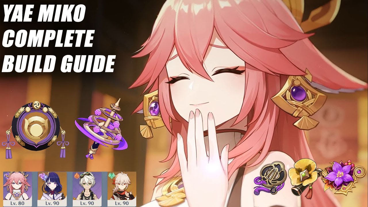 Yae Miko Complete Build Guide | Artifacts - Team Comp - Weapons & Stats ...