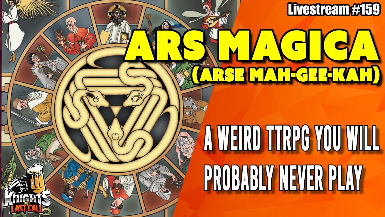Ars Magica: A really detailed game about the lives of Wizards (also lots of Latin) - Livestream ...
