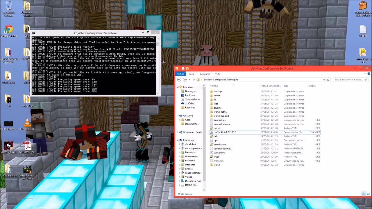 Plugin Bukkit Authme | Tutorial en Español | Server Proyecto XD - YouTube