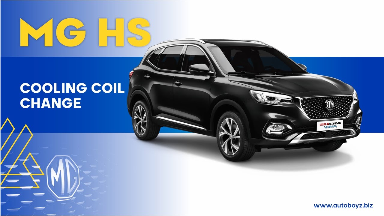 MG HS Cooling Coil Change at doorstep #autoboyz #mg #ac - YouTube