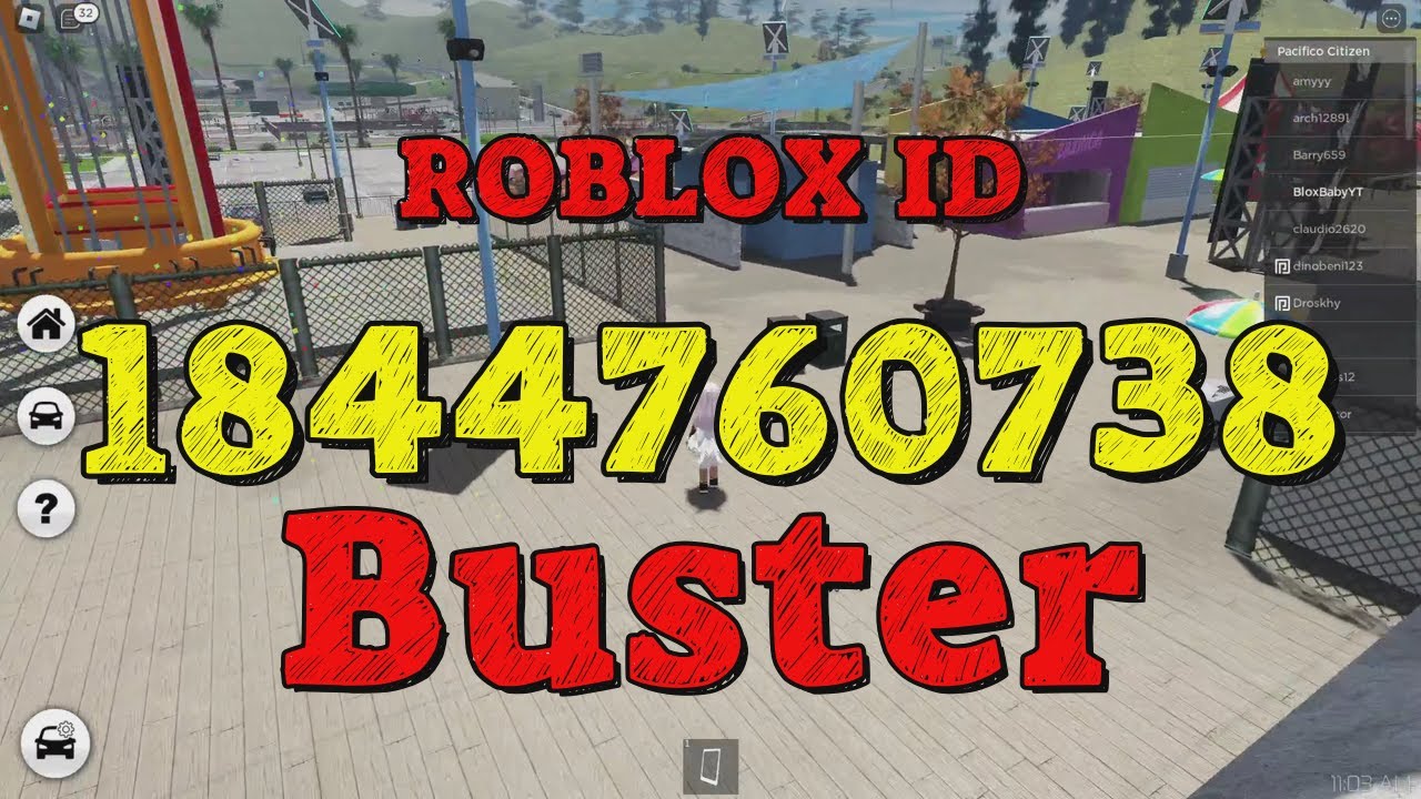 BUSTER Roblox Song Codes - YouTube