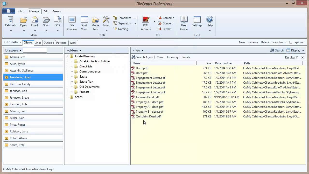 FileCenter Tutorial - Search Part 3, Search Queries - YouTube